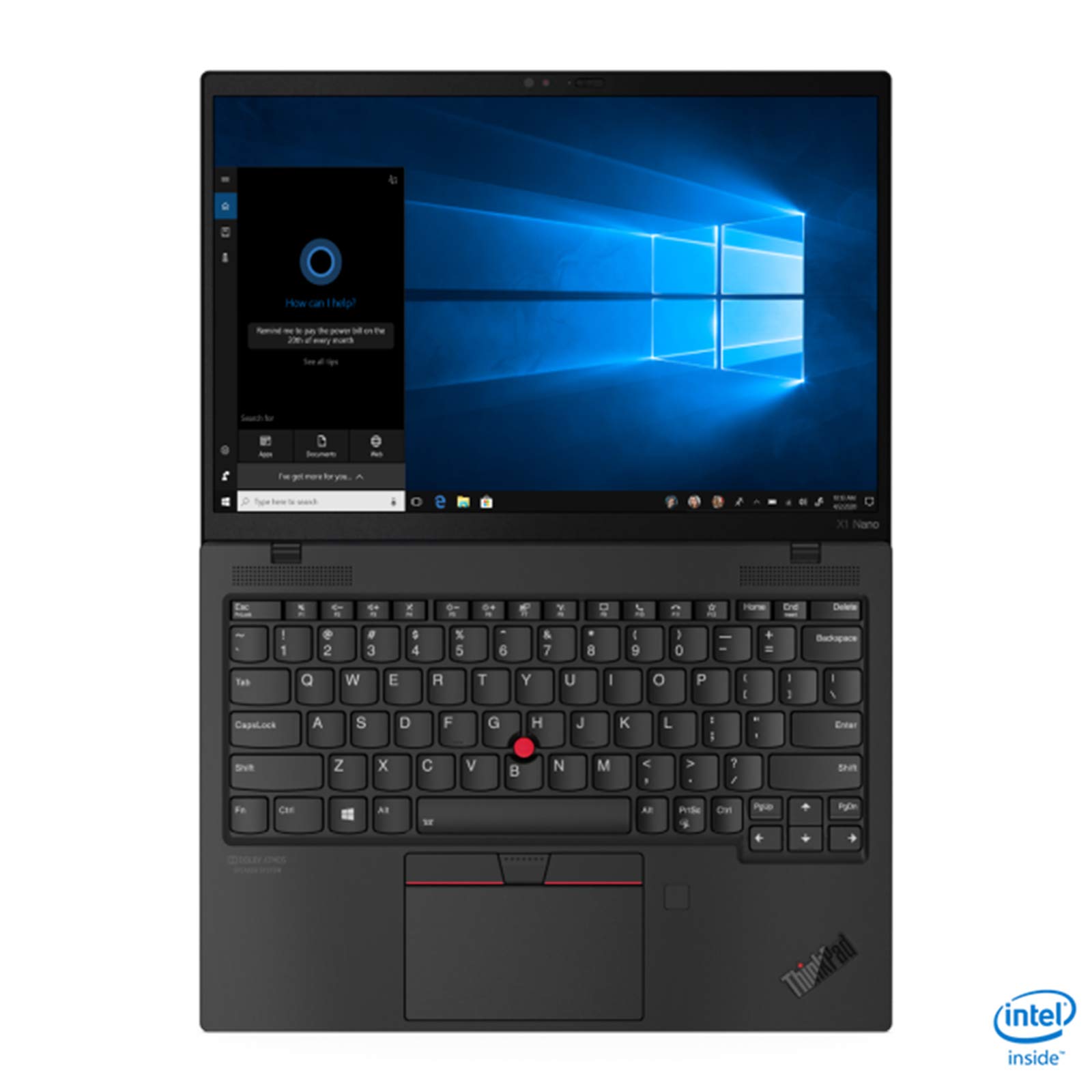 Lenovo ThinkPad X1 Nano Laptop, 13.0" 2K (2160x1350) 16:10 IPS 450nits, Intel Evo i5-1130G7, Webcam, Backlit KB, Wi-Fi 6, Thunderbolt 4, Iris Xe, Windows 10 Pro (16GB RAM | 512GB PCIe SSD)