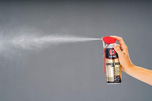 3-IN-ONE Professional Garage Door Lubricant with SMART STRAW SPRAYS 2 WAYS, 11 OZ