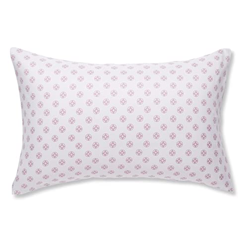 Amazon Basics Ultra-Soft Lightweight Reversible Microfiber Comforter Bed-in-a-Bag, 5-Piece Set, Twin/Twin XL, Pink Floral