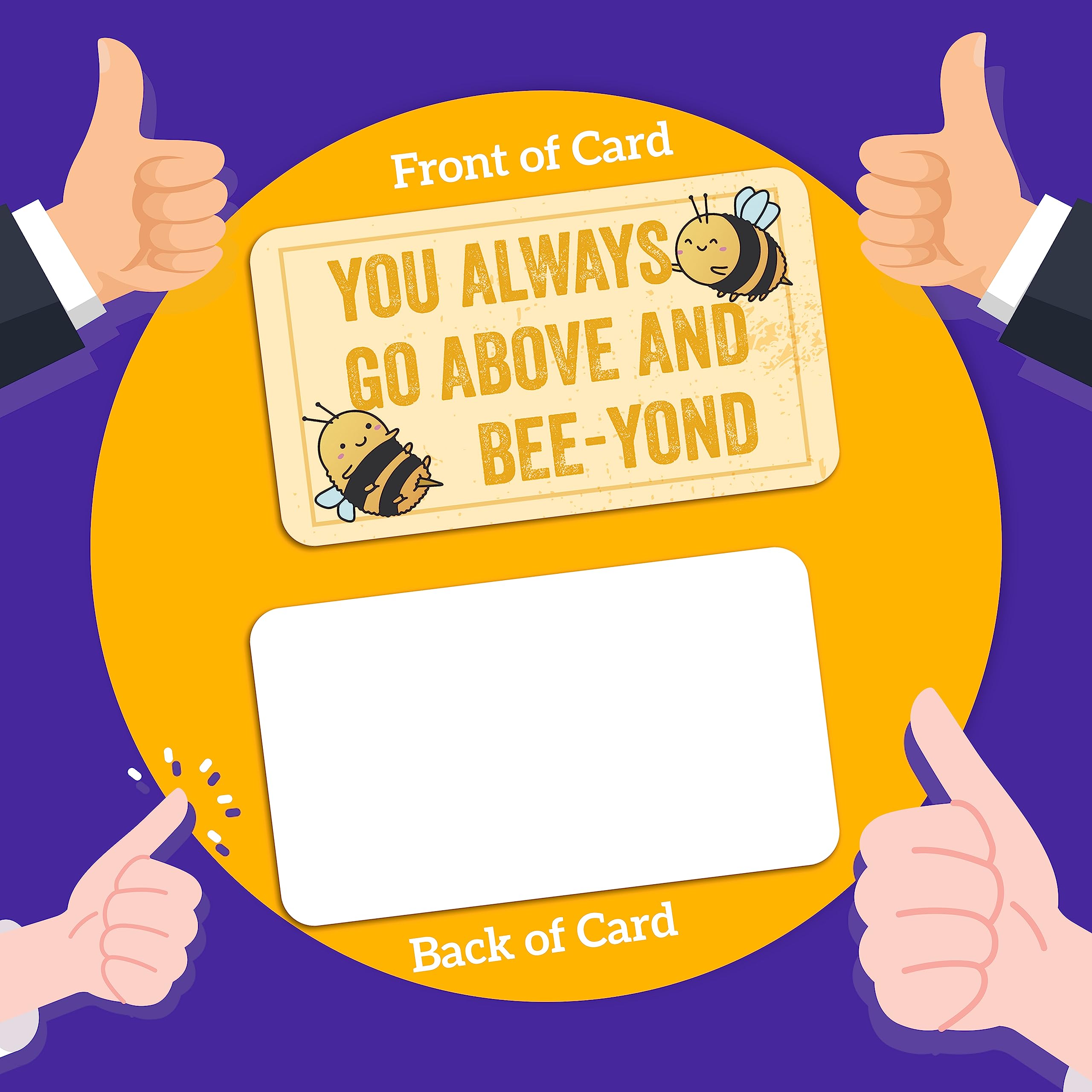 70 Kudos Cards - Thank You Appreciation & Recognition Blank Back Postcard – School Lunch Box Kids Notes – Business Employee Motivational Affirmation Bulk Gift – Teacher Reward Inspirational