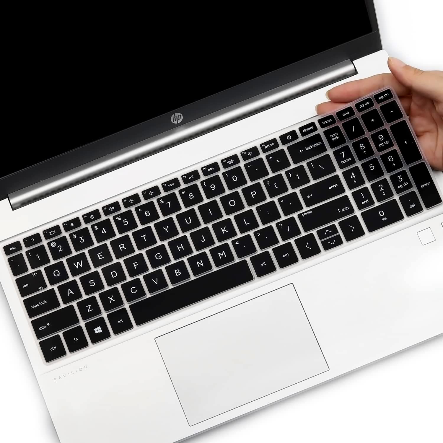 Keyboard Cover for HP Pavilion 15.6", HP Pavilion 15t 15z 15-eg 15-eh/er 15t-eg300/eg200/eg000 15z-eh200/eh300 15-eg3097nr 15-eg2531la 15-eg0073cl eg0070wm 15-eg3053cl 15-eg2153cl 15-eh1070wm eg3055cl