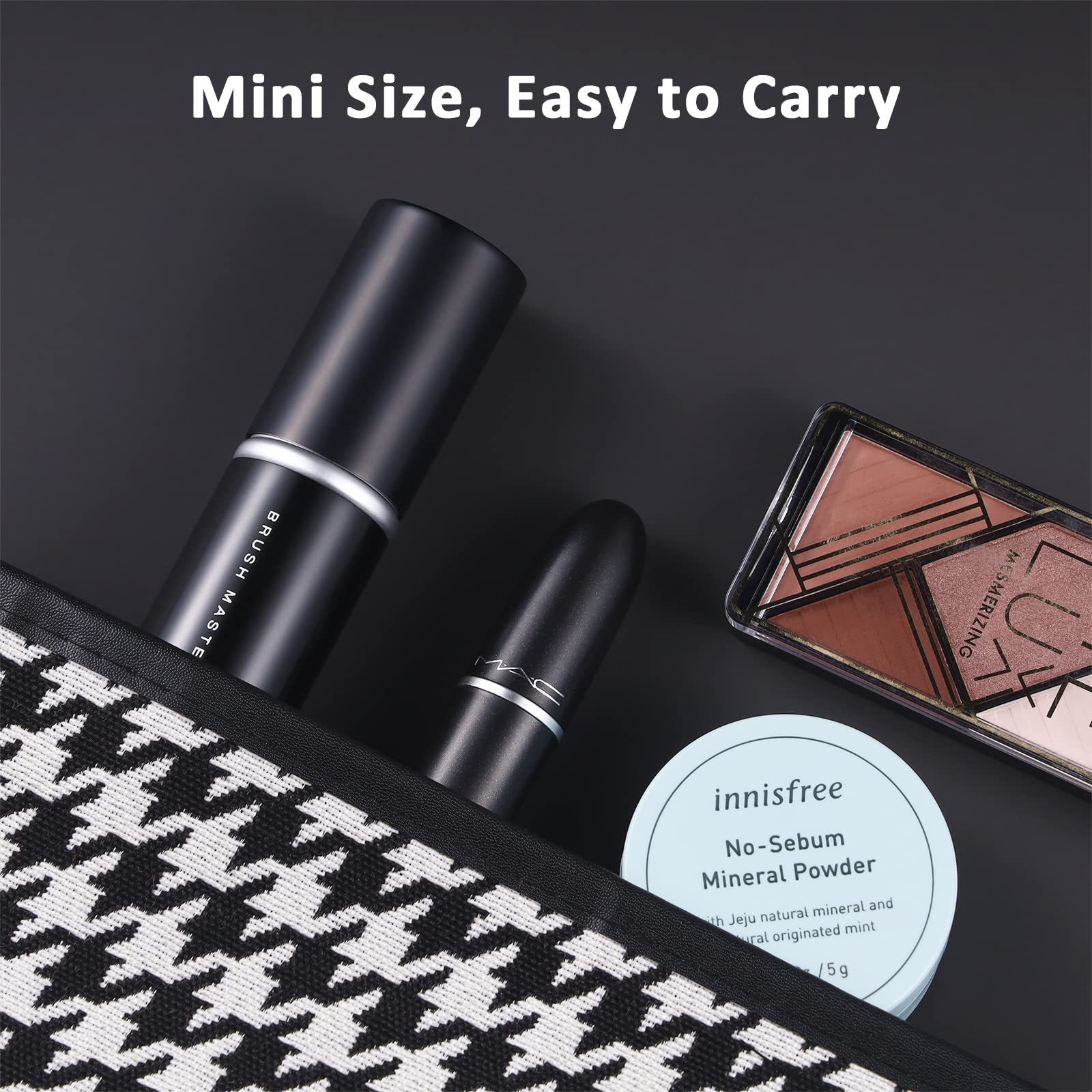 Brush Master Retractable Kabuki Makeup Brush for Blush, Bronzer, Foundation, Powder, Travel Face Cosmetic Brush