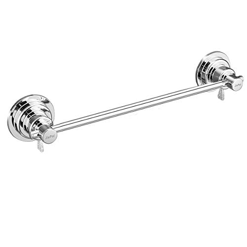 JiePai Suction Cup Towel Bar 16 Inch,Removable Vacuum Suction Towel Holder Suction Towel Rack for Bathroom Kitchen…