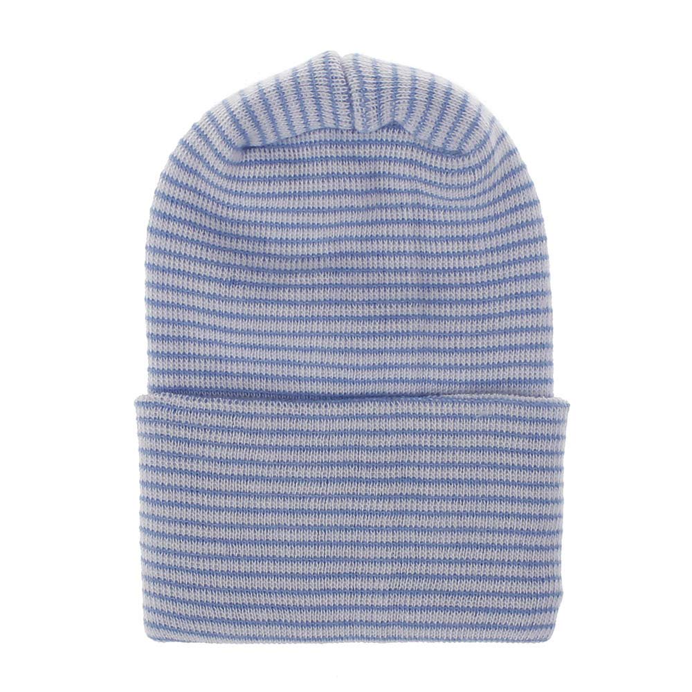 Chryvva 4 Pack Newborn Hospital Hat Infant Baby Hat (0-3 Months)