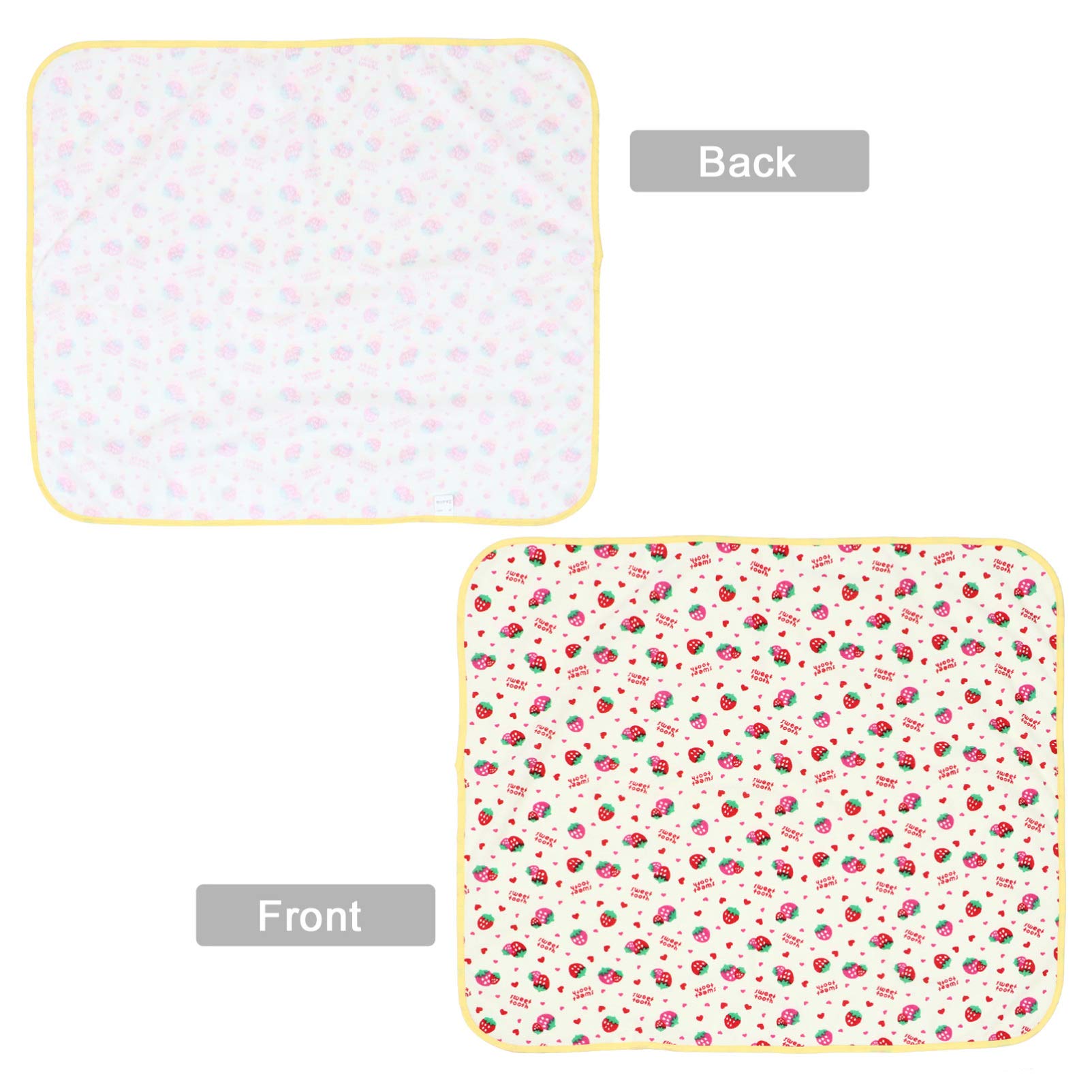 Waterproof Urinal Bed Pad Washable Cotton Mattress Protector Reusable Pee Pads for Bed Wetting Toddlers, Pets