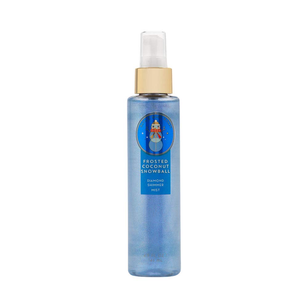 Bath & Body Works Frosted Coconut Snowball Diamond Shimmer Mist, 4.9 Ounce