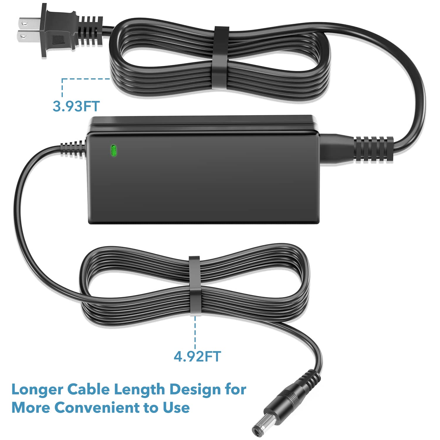 12V 4.17A AC Adapter Power Cord Replacement for Peloton Exercise Bike Console Model: PLTN-RB1VO PLTN-RB1V1 PLTN-RB1VQ GEN 1 2 3 1st 2nd 3rd Generation Tech ATS050T-P/A121 Power Supply Cable