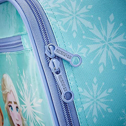 AMERICAN TOURISTER Kids' Disney Softside Upright Luggage, Telescoping Handles, Frozen, Carry-On 18-Inch