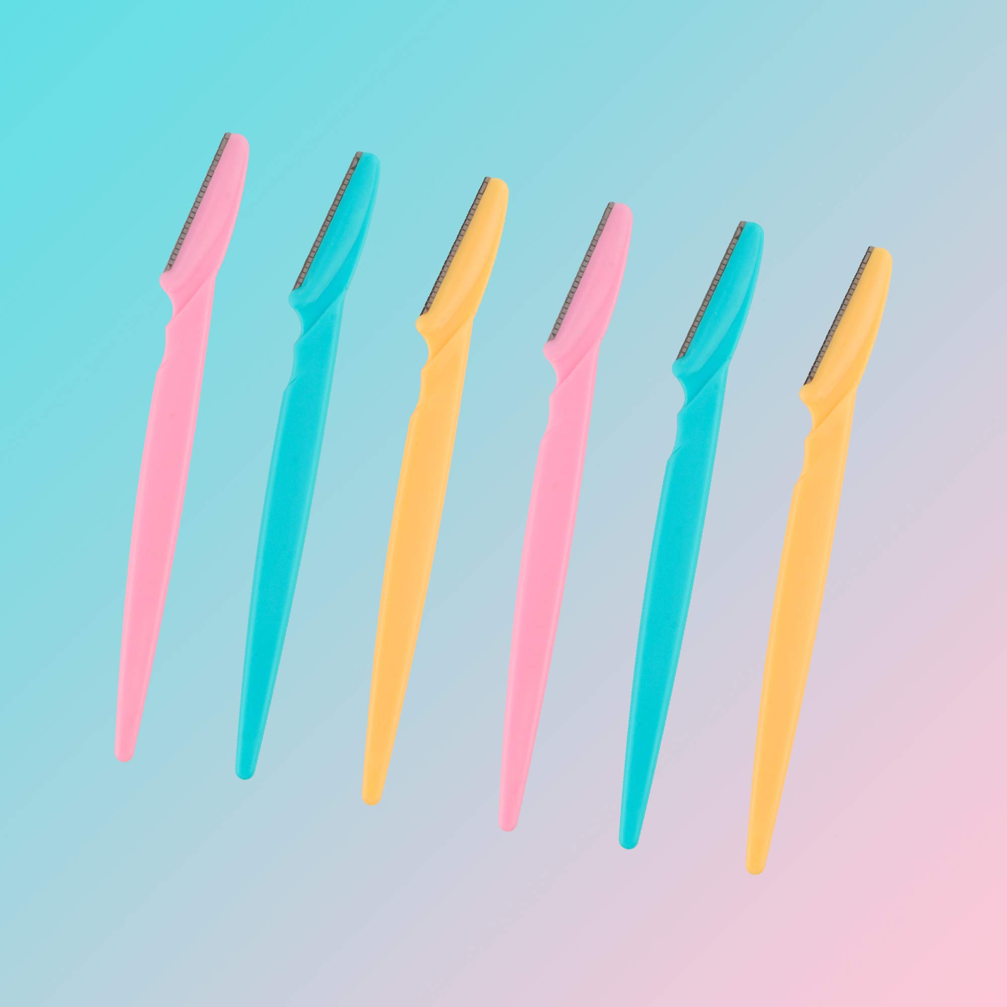 Eyebrow Razor 62 Pcs Multipurpose Exfoliating Dermaplaning Tool Trimming and Shaving Grooming for Face and Eyebrow Shaper for Women and Man