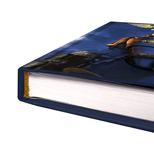 ABYSTYLE Warhammer 40K Ultramarines Hardcover Notebook 8.5" x 6" with 180 Lined Pages Office School Supplies Stationary Gift Office Product