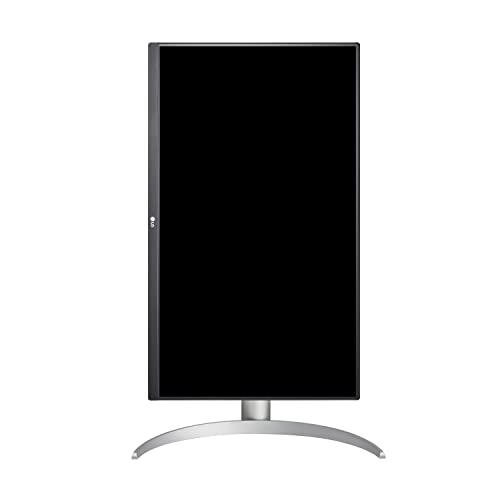 LG 27UP650-W Monitor 27β UHD (3840 x 2160) IPS Display, VESA DisplayHDR 400, DCI-P3 95% Color Gamut, 3-Side Virtually Borderless Display, Height/Pivot/Tilt Adjustable Stand β Silver