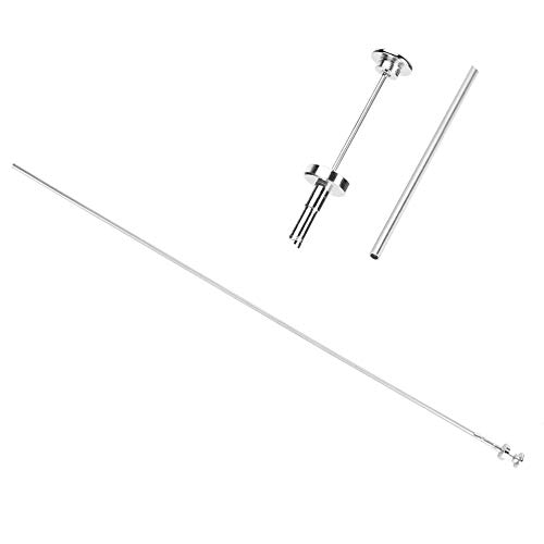 GLOGLOW Cattle Insemination Syringe, Stainless Steel Casu Type Cow Seeding Needle Fertilization Tool Farm Tools Accessory(S)