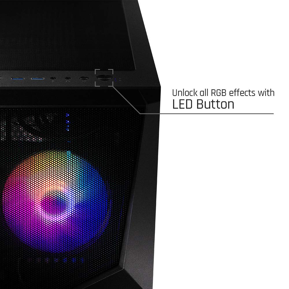 MSI Codex R (Tower) Gaming Desktop, Intel Core i5-11400F, GeForce RTX 3060 Ti, 16GB Memory (Dual-CHL), 500GB SSD, WiFi 6, VR-Ready, Windows 10 Home (11TG-031US)