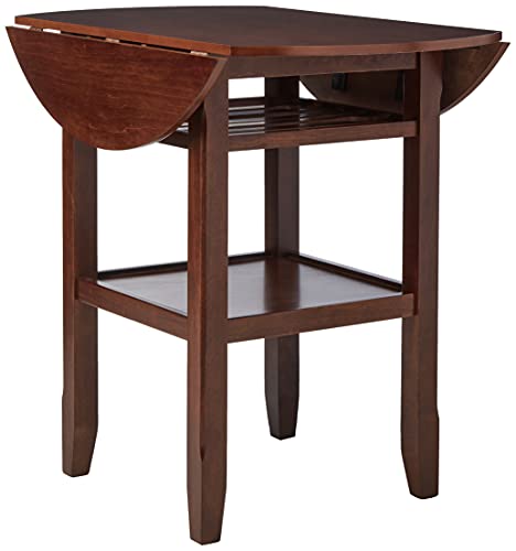 ACME Furniture Tartys Counter Height Table, Cherry