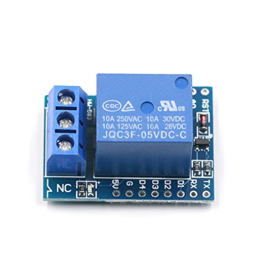 1Set One Channel Wemos D1 Mini Relay Shield Wemos D1 Mini Relay Module ESP8266 Development Board 1 Channel