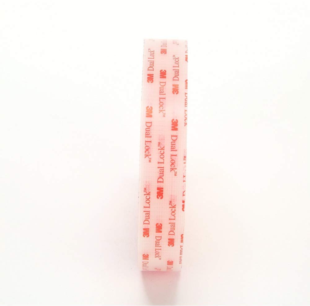 3M SJ3560/CLR1333 Scotch SJ3560 Dual Lock 250 Reclosable Fastener: 1" x 10 ft., Clear