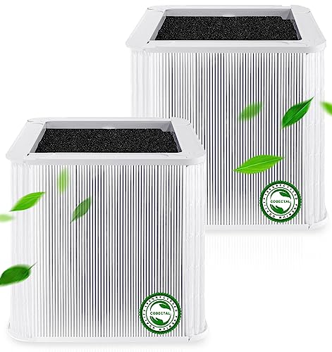 211+ Filter Replacement for Blue Air 211 Purifier (2 Pack) by Cobectal
