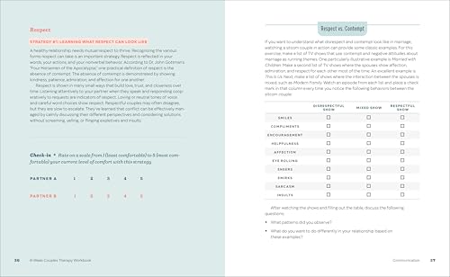 8-Week Couples Therapy Workbook: Essential Strategies to Connect, Improve Communication, and Strengthen Your Relationship