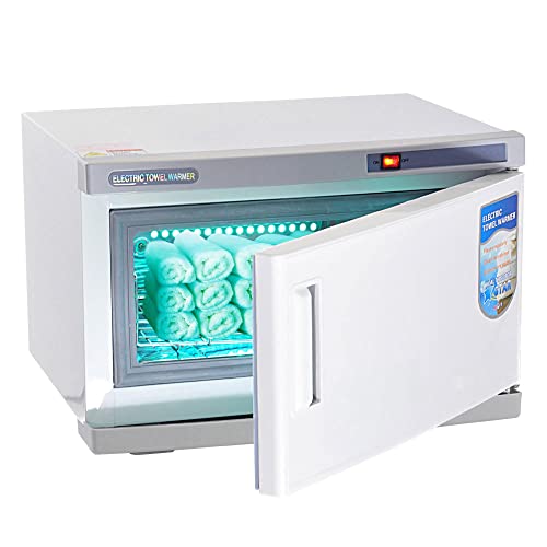 BYOOTIQUE Hot Towel Warmer Cabinet, 16L Hot Heat Towel Warmer, 2in1 Professional Fast Heating Portable Towel Warmer for Facial Spa, Massage, Hair Salon, Barber Shop, Estheticians, Beauty Salon, White