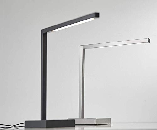Adesso 4220-01 Aidan LED Desk Lamp Wireless Charging, 7W LED, 5W QI, USB Port, Indoor Lighting Lamps , Black