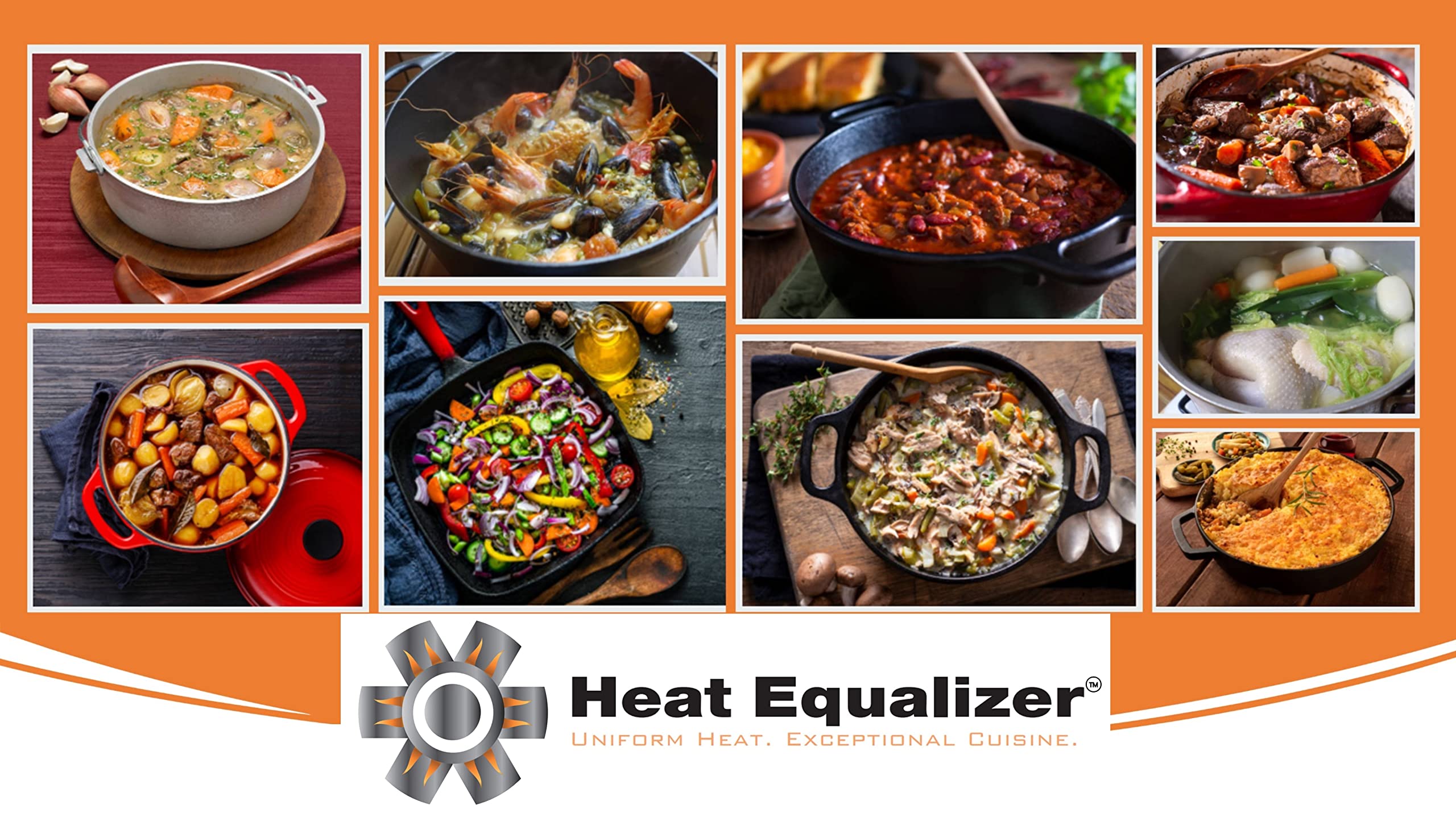 6 inch None Stick Copper finish Heat Equalizer-Heat Diffuser for Gas Stoves – Aluminum & Copper Alloy Hot Plate for Even Cooking-Burner Cover & Simmer Plate