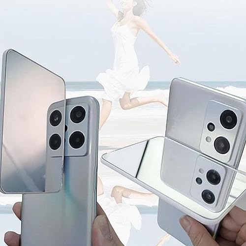 2023 Newest Camera Mirror Reflection Clip Kit, Adjustable Phone Camera Mirror Reflection Clip Kit, Mirror Reflection Clip Kit, Mirror Reflection for Phone Camera (Black)