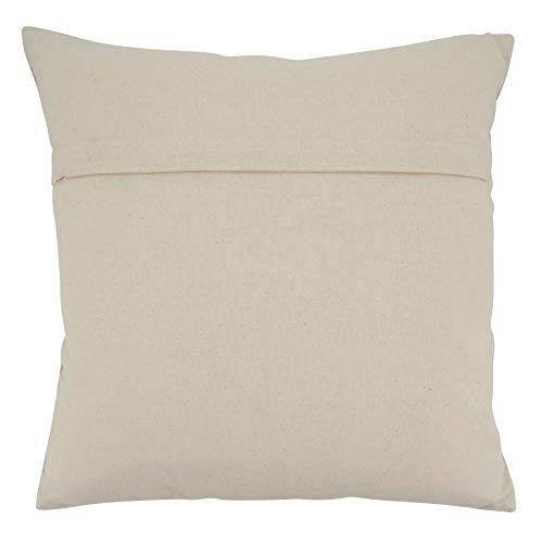 SARO LIFESTYLE Big Pom Throw Pillow, 18" Down Filled, Red