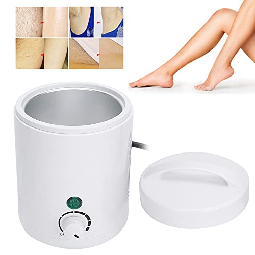 Mini Multi-Purpose Wax Warmer for Hair Removal - Paraffin Wax Pot for Home or Salon Use (for Women & Men) - Roll-On Waxing Warmer Machine