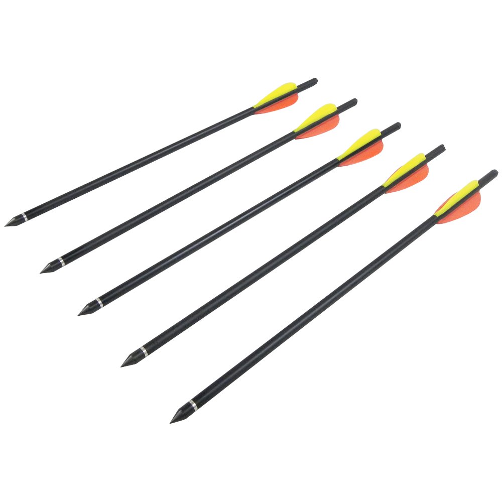150 lb Wood Hunting Crossbow Bow + 4x20 Scope + 7 Bolts/Arrows 180 175 80 50 lbs