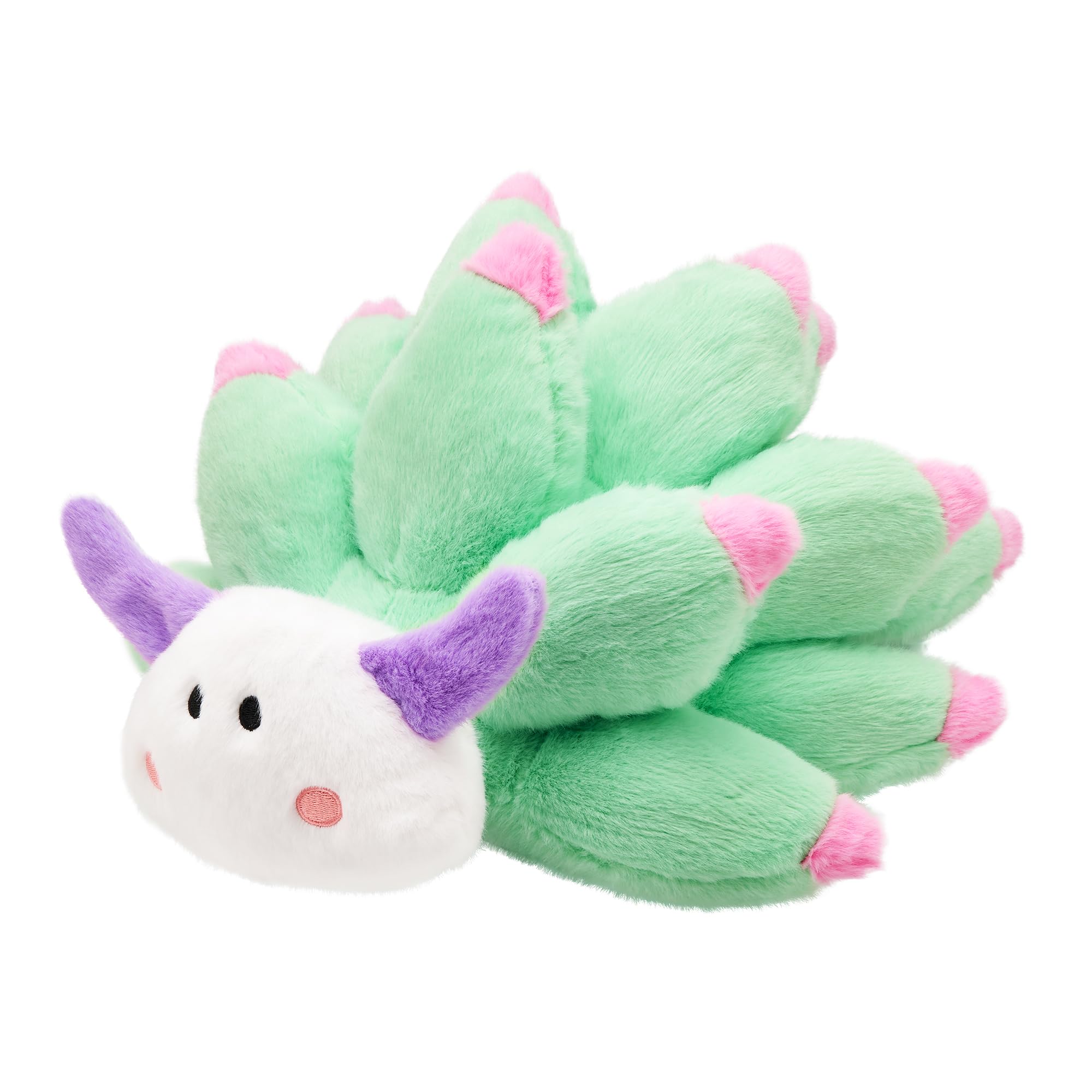 2024 Leaf Sheep Plush, 12" Sea Slug Plushies Toy for Fans Gift, Soft Leaf Slug Stuffed Animal Pillow for Kids and Adults
