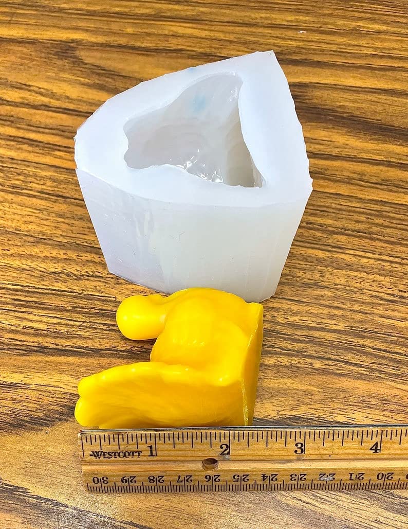 2 1/4'' small 3D silicone turkey mold candle soap TheHandmadeCharm