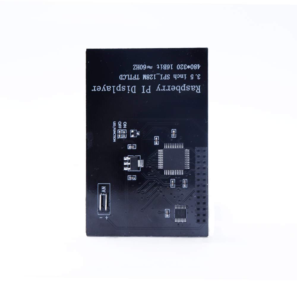 Treedix 3.5 inch TFT LCD Display SPI 128MHz 60Hz TFT Monitor 480 x 320 Color Touch Screen Module with Touch Pen Compatible with Raspberry Pi 4B/3B/3B+