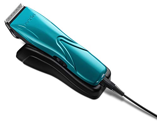Andis 73515 Pulse Li 5 Cord/Cordless Grooming Clipper for Dogs, Cats and Equine, Teal