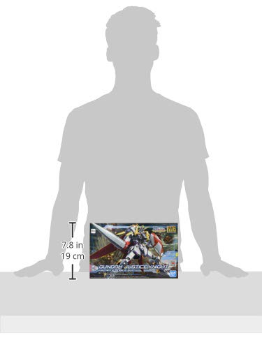 Bandai Hobby HGBD 1/144#4 Gundam Justice Knight Gundam Build Divers, Multi (BAS5058203)