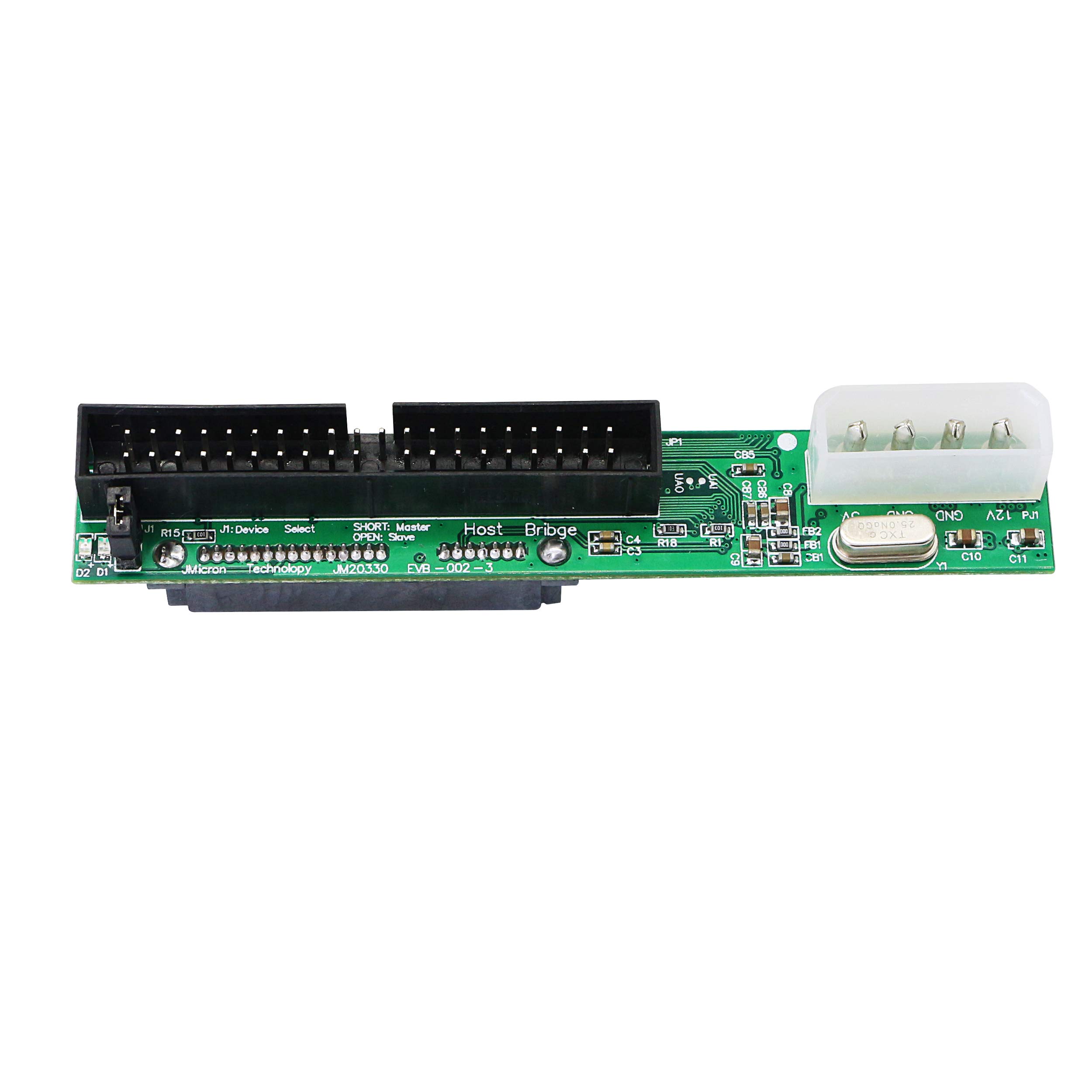CERRXIAN SATA Female to 40 pin Male 3.5 inch IDE Adapter for PC to SATA Hard Drive Interface Adapter