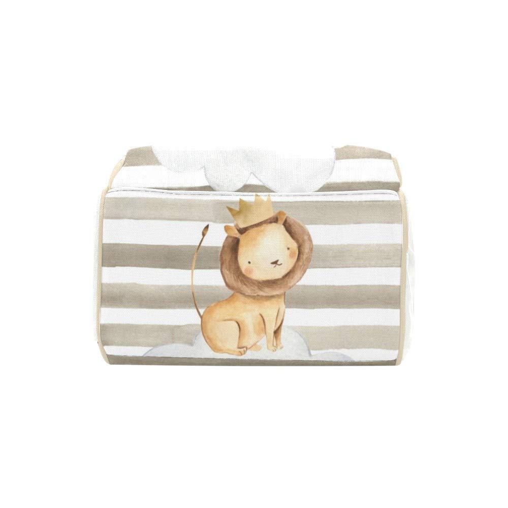 Personalized Lion Diaper Bag Backpack with Name Custom Mommy Nursing Baby Bags Nappy Bag Travel Daypack for Mom Gifts