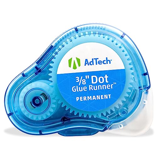 Adtech Permanent Adhesive Dots Glue Runner 3 Pack