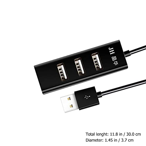 OSALADI USB Hub USB Hub USB Hub USB Hub USB Hub USB Cable High Speeds 4 Port USB 2. 0 Multi HUB Splitter Expansion Cable Adapter USB A Hub USB Cable USB Cable USB Cable USB Cable USB Cable
