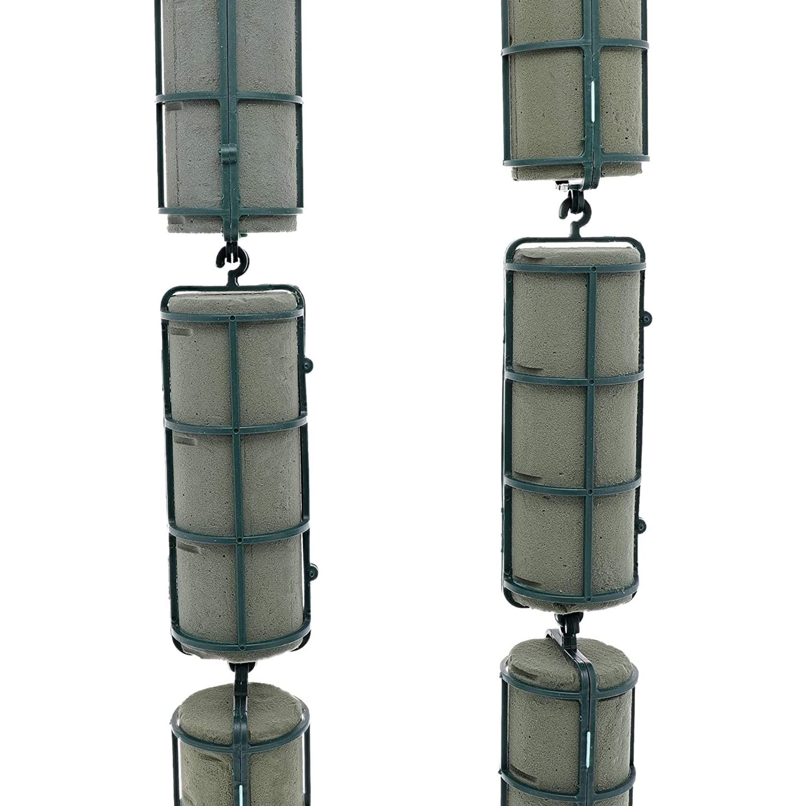 12 Pack Wet Floral Foam Garland for Artificial Flower Arrangements, Centerpieces, Wedding Decorations, 2x5 Per Piece