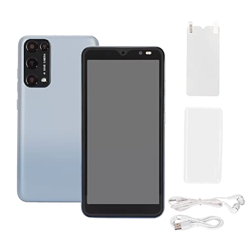 Acogedor Ultrathin Unlocked Cellphone, 5.45 HD Screen with | 512MB + 4GB | 0.3+2MP | 128G Memory Expansion | 1500mAh, Dual Sim Phone (Grey)