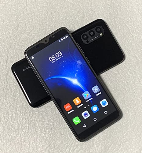 aderroo 1GB RAM 8GB ROM,X11 Android Smartphone, 5.72-inch IPS Full-Screen,Front and Rear Cameras,Only Supports Dual SIM Card Frequency Band of 3GWCDMA:850/2100MHZ,Unlocked Cell Phone(Black)