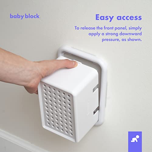 Baby Proof Outlet Cover Box | Plug Covers for Electrical Outlets | Wall Plug Socket Protectors | Outlet Covers | Baby Safety & Childproof Locks