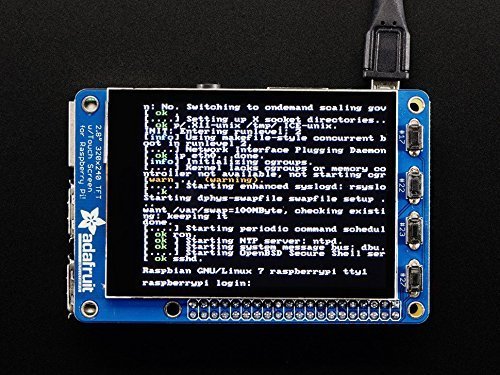 Adafruit (PID 2423) PiTFT Plus 320x240 2.8" TFT + Capacitive Touchscreen