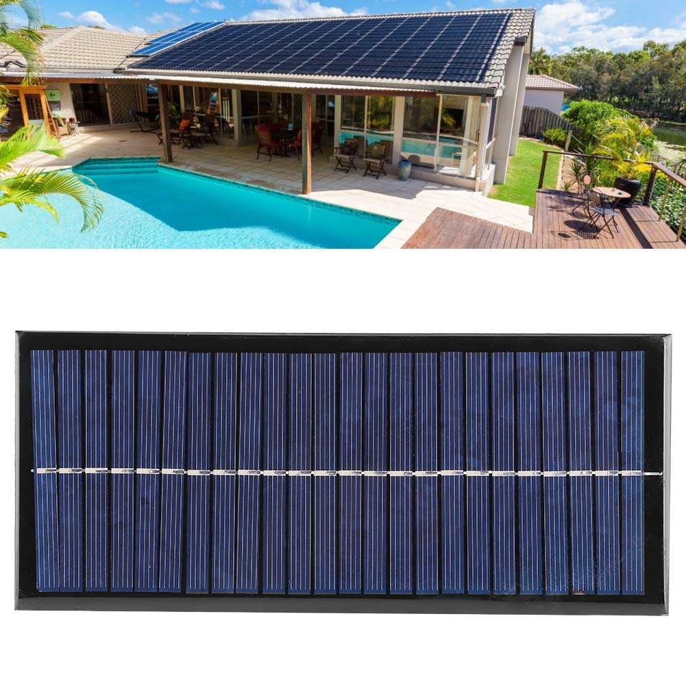 2.5W 12V DIY Polycrystalline Silicon Solar Panel Board Charger Module - Solar Power Charger for Outdoor Phone Charging - Solar Panel Board Charging Device