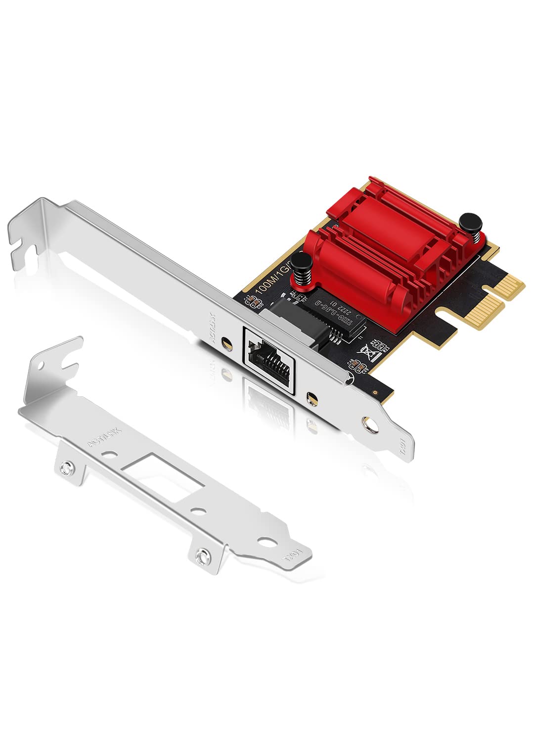 10Gb Dual LAN Base-T PCI-e Network Card, Intel X540 Controller, NICGIGA 10Gbps Ethernet Adapter, 2 * 10Gbe RJ45 Port , 10G NIC Card, Support Windows/Windows Server/Linux/Vmware/ESX
