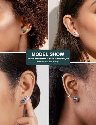 ๐๐ ๐๐๐ข๐ซ๐ฌ Silver Earrings ๐๐ฎ๐ซ๐ ๐ข๐๐๐ฅ ๐๐ญ๐๐๐ฅ ๐๐๐ซ๐ซ๐ข๐ง๐ ๐ฌ Women's Earrings ๐๐ฒ๐ฉ๐จ๐๐ฅ๐ฅ๐๐ซ๐ ๐๐ง๐ข๐ ๐๐๐ซ๐ซ๐ข๐ง๐ ๐ฌ ๐๐๐ญ Men's Earrings ๐๐ ๐๐จ๐ฅ๐จ๐ซ๐ฌ Cubic Zirconia Studs Earrings