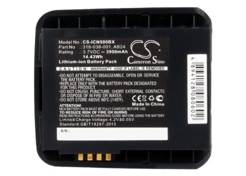 Cameron-Sino Replacement Battery for Intermec Barcode Scanner CN50, CN51