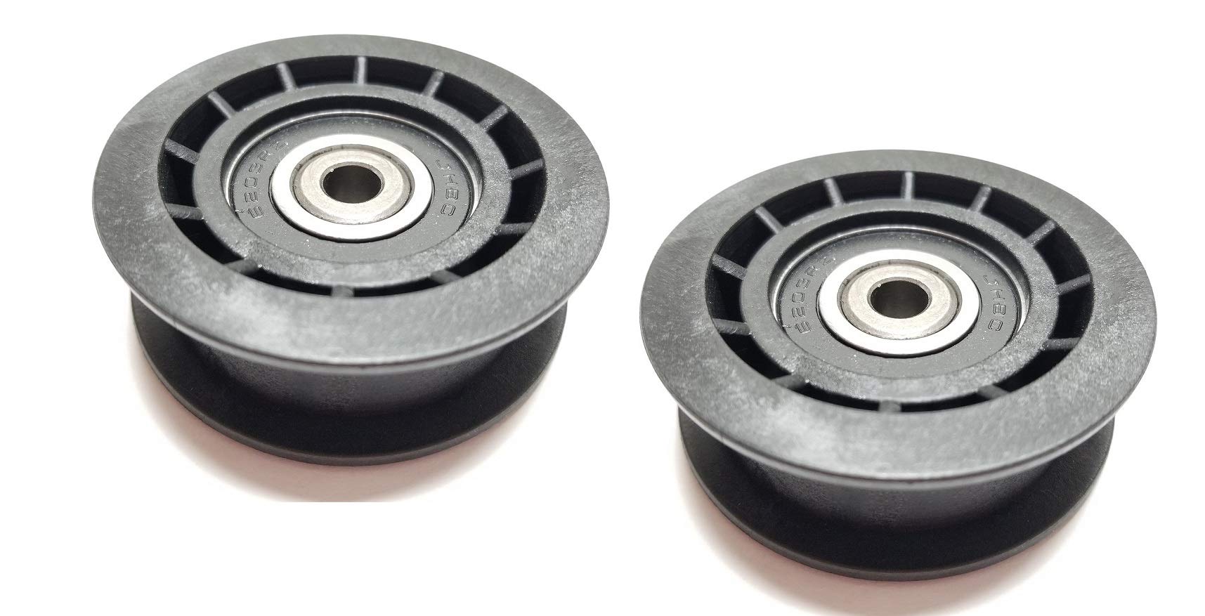 2 Flat Idler Pulleys - Compatible with: Pulley Part Number 106-2176 Used On Y