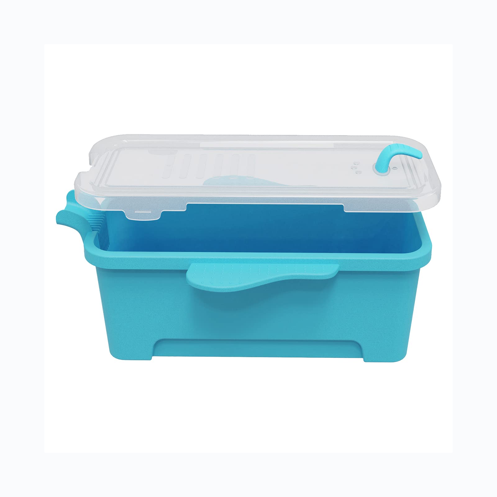 2000ML / 68OZ Microwave Pasta Container Cooker, Noodles Cooker with Strainer. Quickly Cooks up to 4 Servings Pasta, Cute Elephant-Shaped Multifunctional Cooker for Dorms, Kitchens or Offices.(Blue)