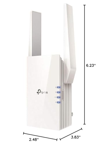 Certified Refurbished TP-Link AX1500 WiFi Extender Internet Booster,OneMesh Compatible(RE505X) (Renewed)